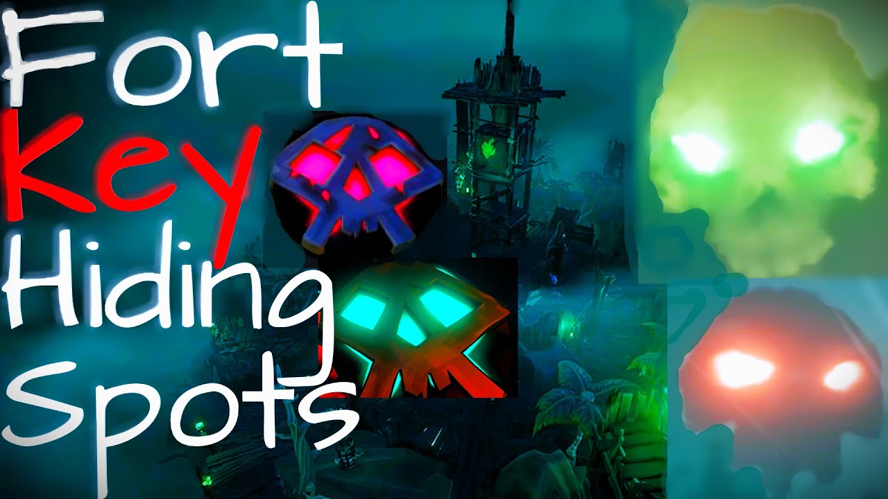 Fort Key Hiding Spots at FotD & every Skullfort - Sea of Thieves (Re ...