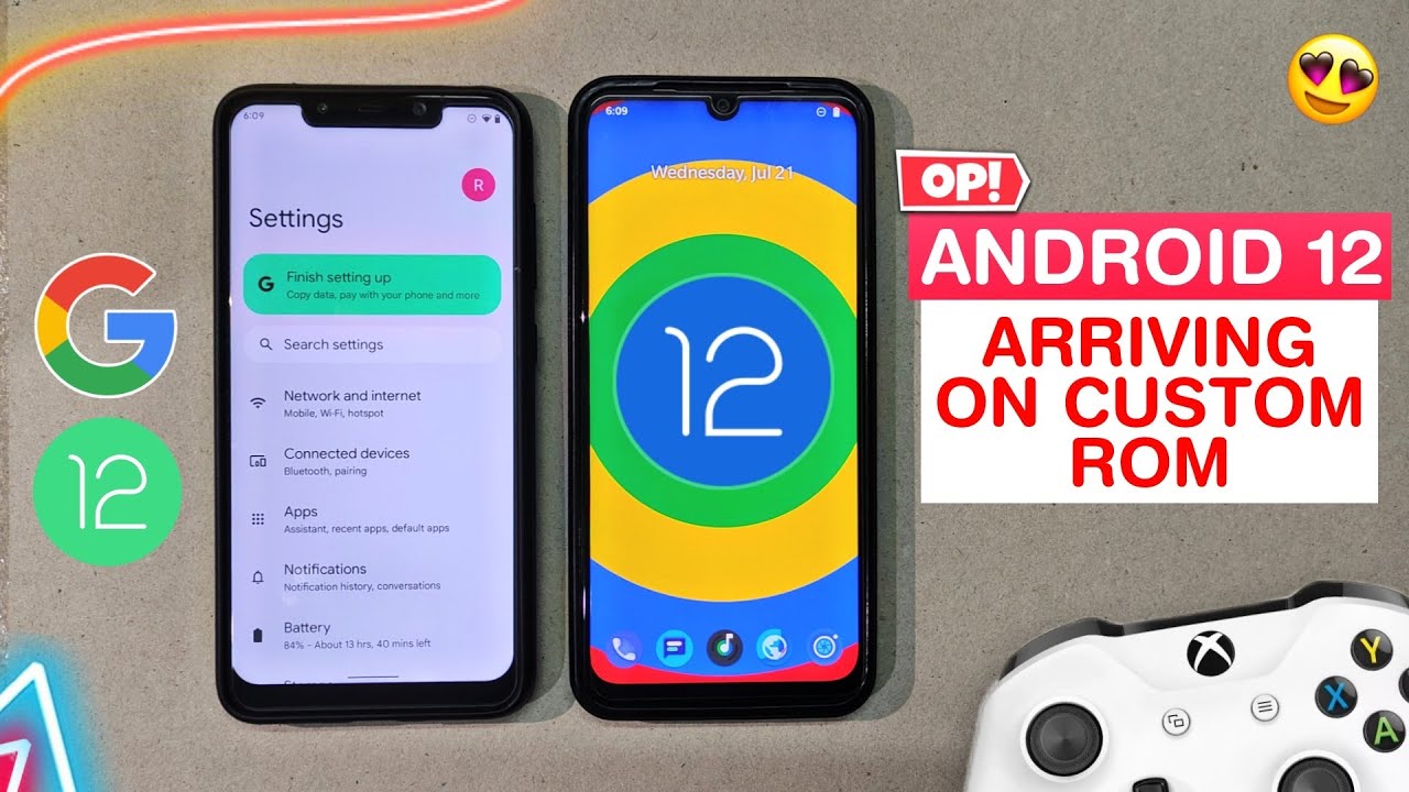 🔥Android 12 Arriving On Custom Rom | No More New Features On Android 11 ...