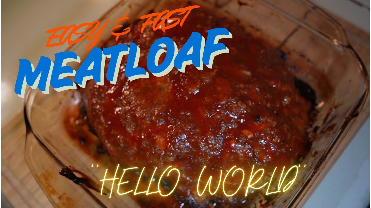 EASY & FAST MEATLOAF - YouTube