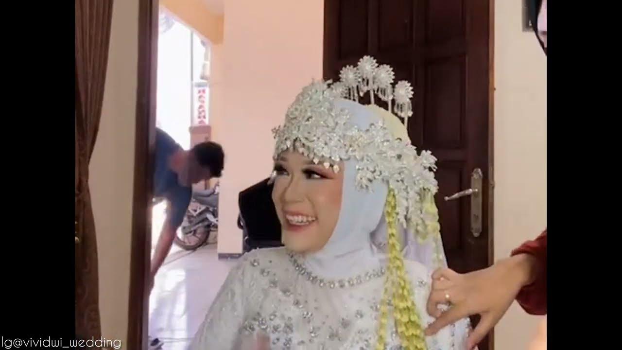 PROSES PASANG HIJAB PENGANTIN CANTIK DAN MODERN ADAT SUNDA SIGER - YouTube
