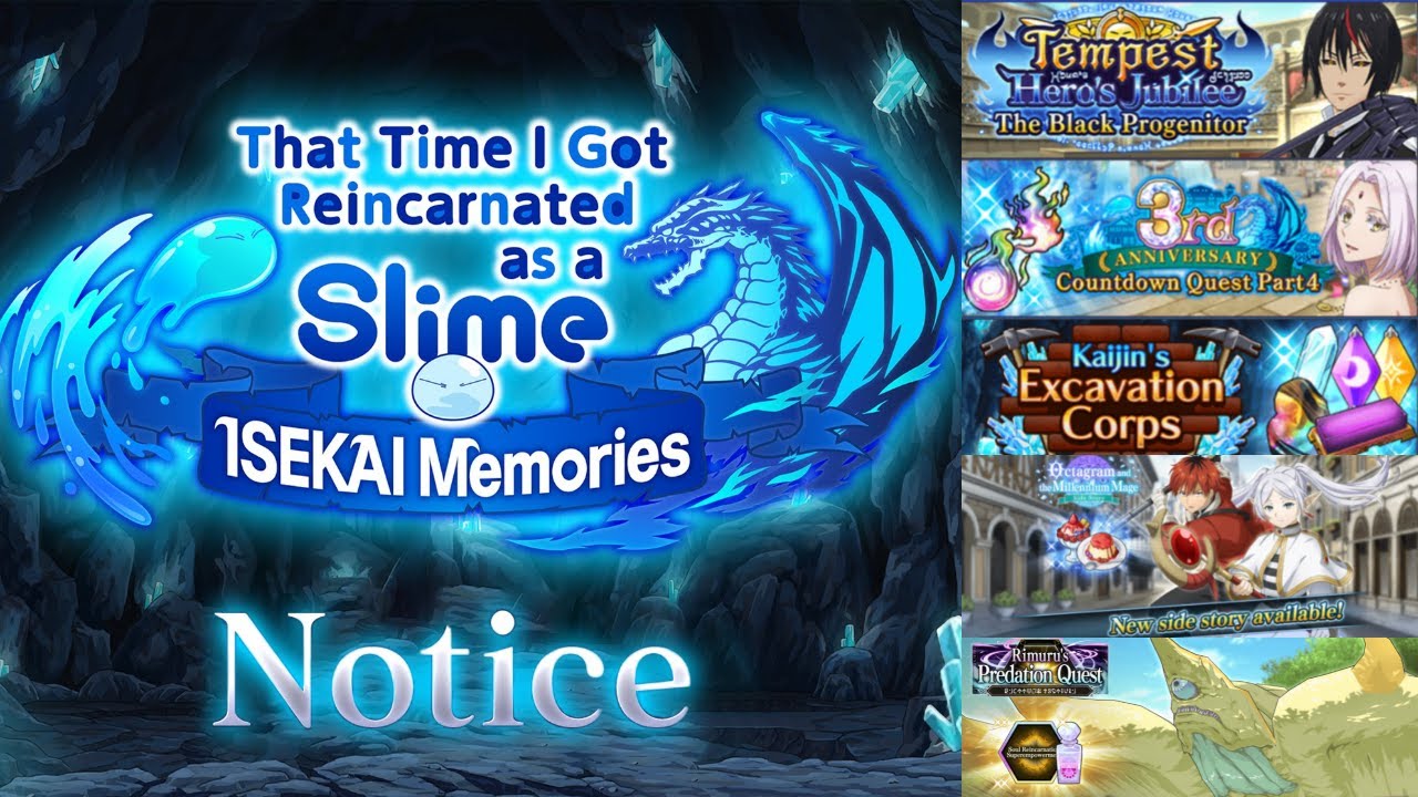 UHH...COUNTDOWN TO WHAT? 01/08 CONTENT PREVIEW! (Slime: Isekai Memories) - YouTube