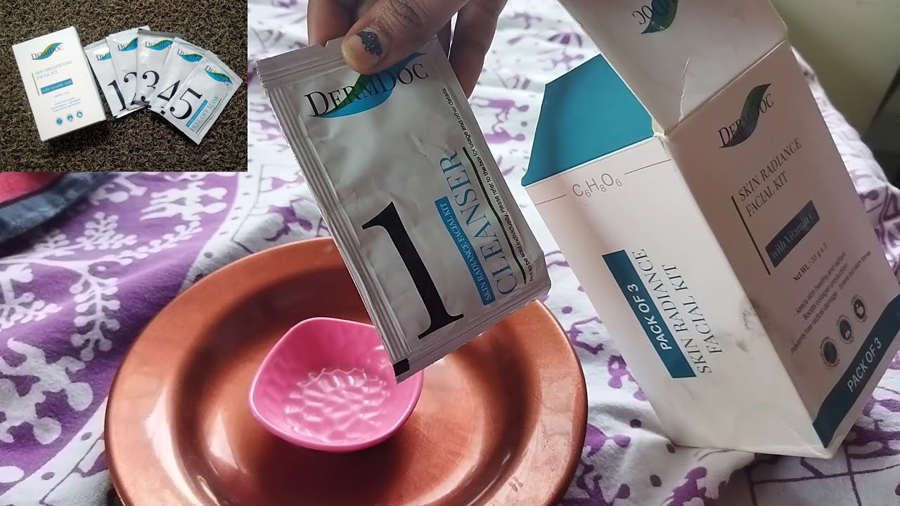 #dailydiary | DERMDOC facial kit review | #dailydiaryfacialkittamil ...
