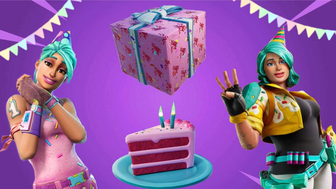 HAPPY BIRTHDAY FORTNITE!! - YouTube