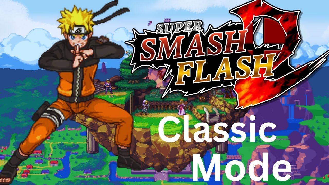 Naruto Goes FULL NINJA in SSF2 Classic Mode! - YouTube