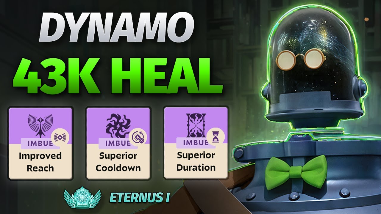 Dynamo: SPIRIT HEALING Build, Eternus Ranked Deadlock Replay - YouTube