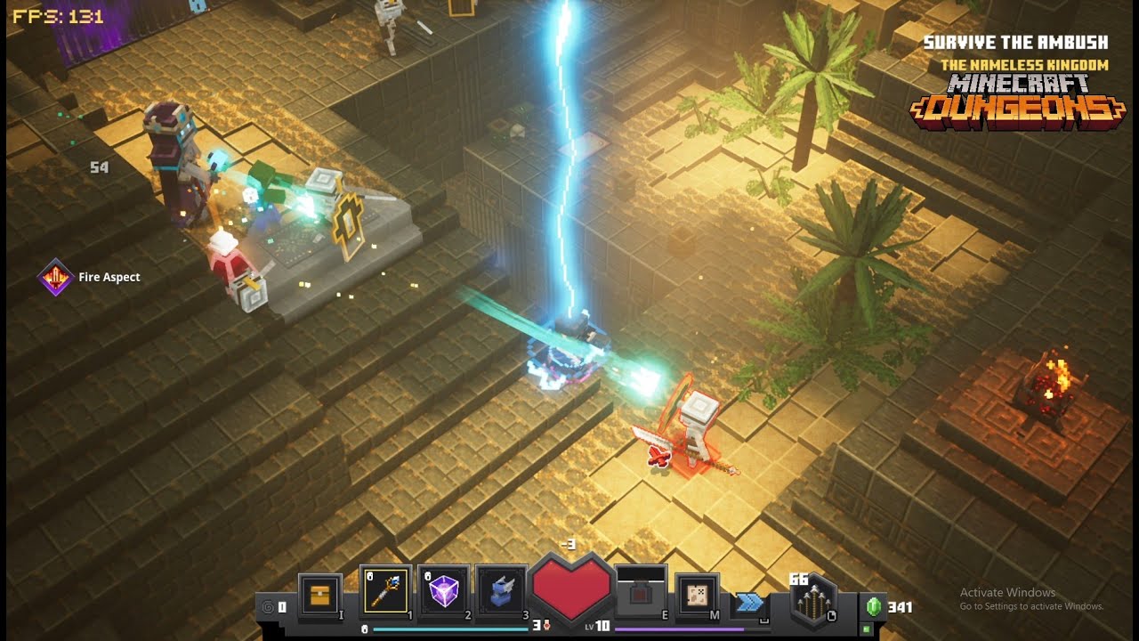 Minecraft Dungeons Playthrough Episode 7 ~ Desert Temple - YouTube