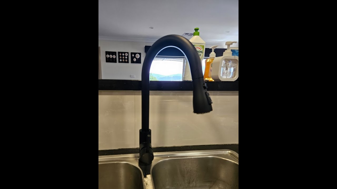 Touch Control Kitchen Faucet Mixer from Temu Review - YouTube
