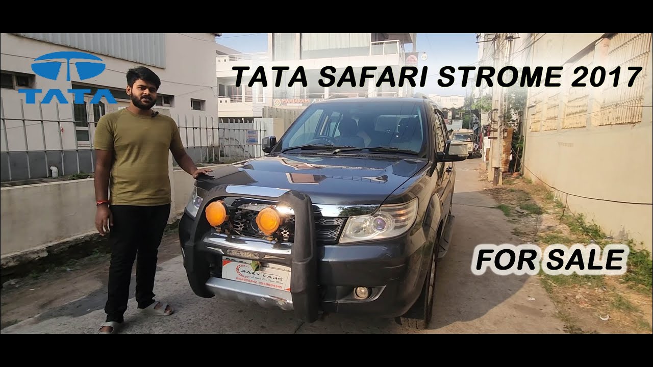 SECONDHAND TATA SAFARI STROME 2017 VX(D) FOR SALE AT CRAZY CARS ...
