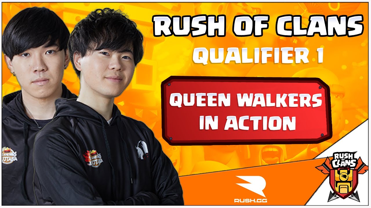 QueeN Walkers Stephanie in RUSH of Clans | supported by RUSH.GG - YouTube