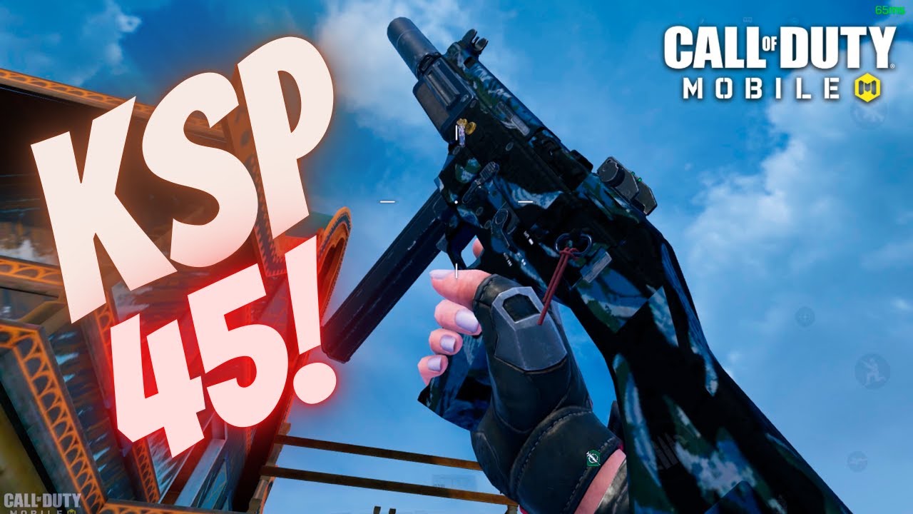 KSP 45 GUNSMITH LOADOUT CODM | BEST KSP 45 CLASS SETUP COD MOBILE ...