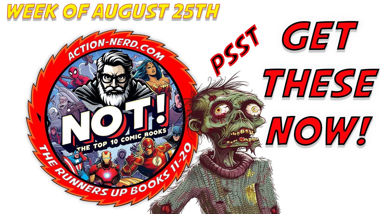 THE NOT TOP 10 COMICS for AUGUST 25 2024 - YouTube