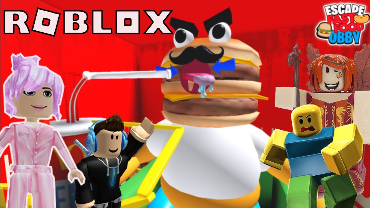 Roblox - NEW Escape Fast Food Obby New Fun Roblox Game Everyday ...