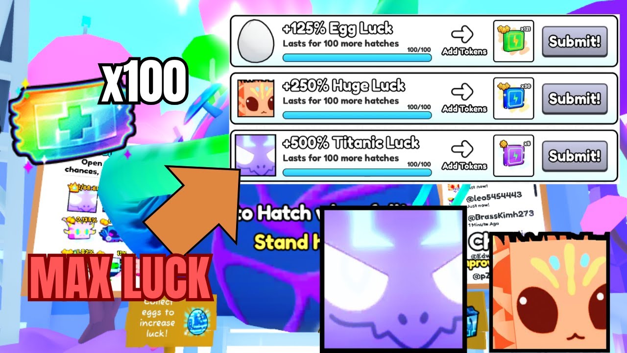 I OPENED 100 INSTANT EGG CHARGE III WITH MAX LUCK IN PETS GO - YouTube