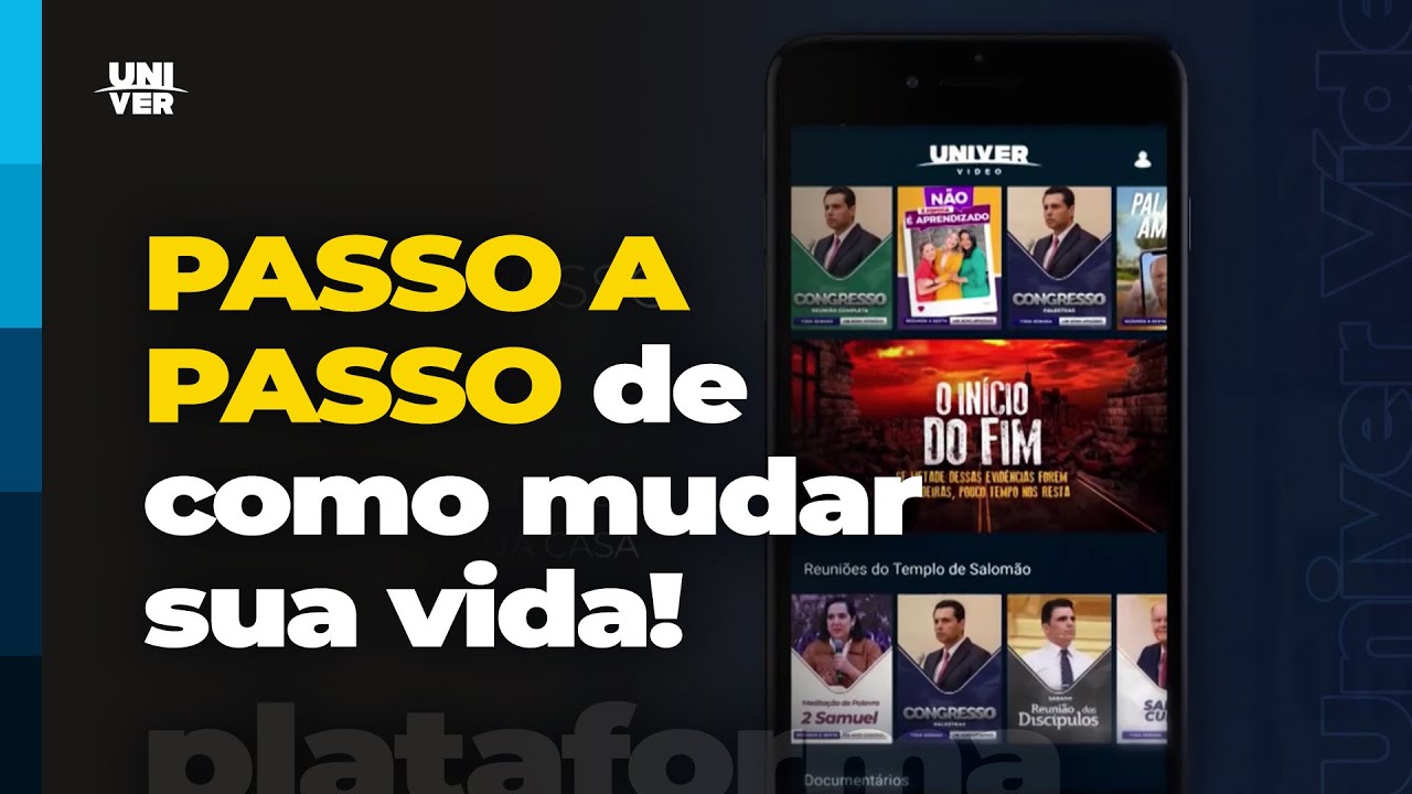 Como baixar o Univer Vídeo? - YouTube