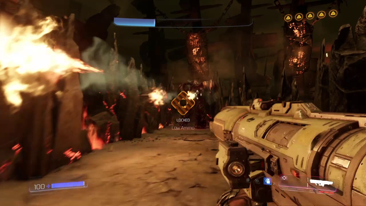 DOOM Boss Fight - YouTube