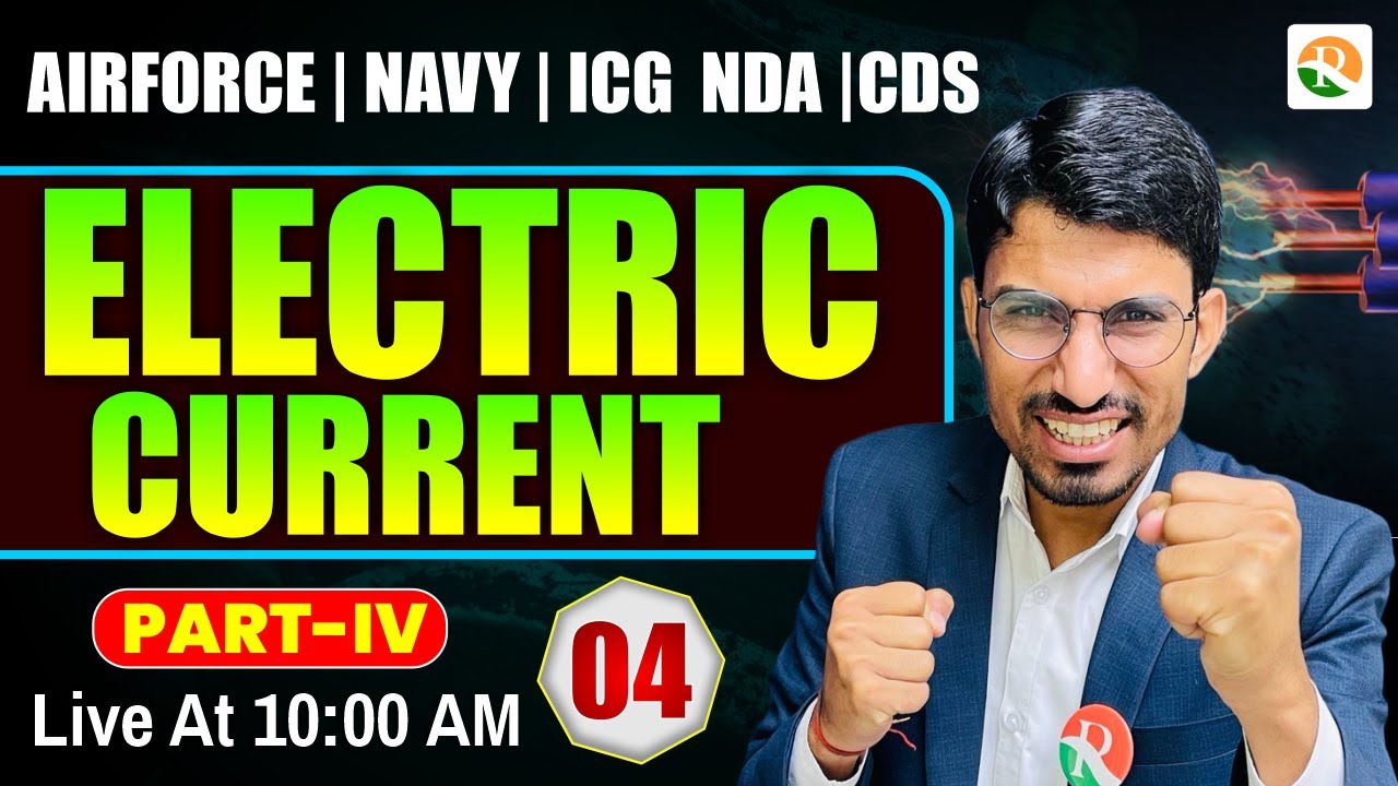 Electric Current- 4 | Airforce, Navy, ICG, NDA | Magnetism for Airforce ...