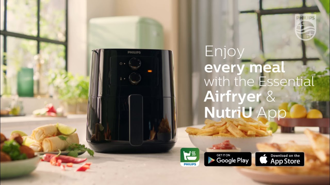 Philips Airfryer HD9200 - Cook with up to 90% less fat with Rapid Air ...