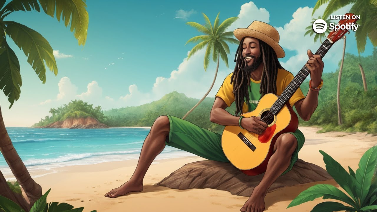 Acoustic Island Rhythms 🌞🎸 Fire Riddim (Roots Reggae Instrumental ...