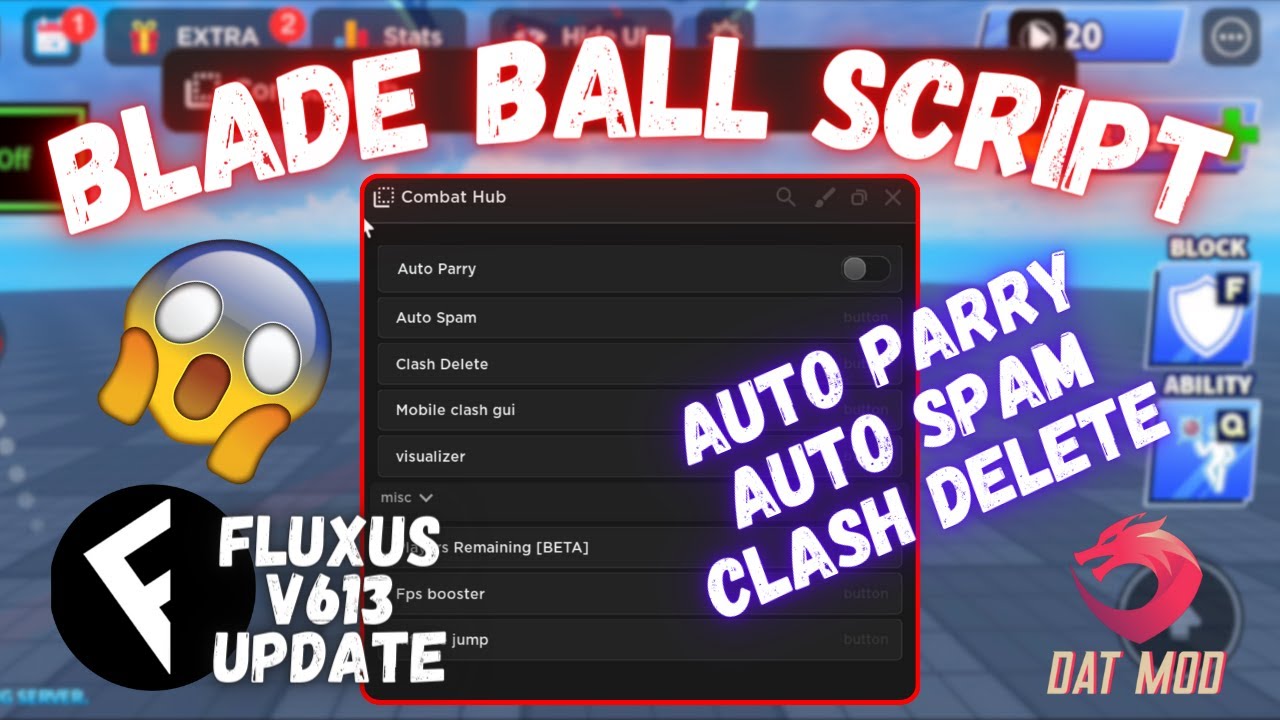 BLADE BALL SCRIPT | CÁCH HACK BLADE BALL TRÊN ĐIỆN THOẠI | AUTO PARRY ...