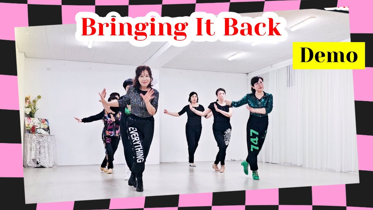 Bringing It Back Line Dance(Improver) - YouTube