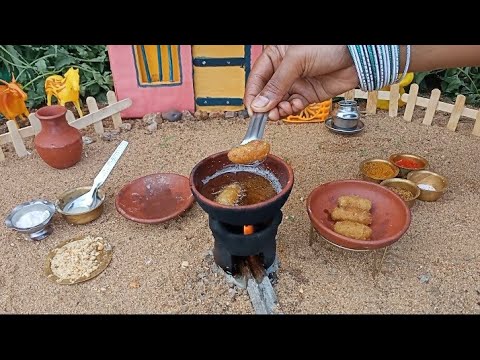 Miniature Vegetable Chop Recipe || Crispy Vegetable Cutlet Recipe ...