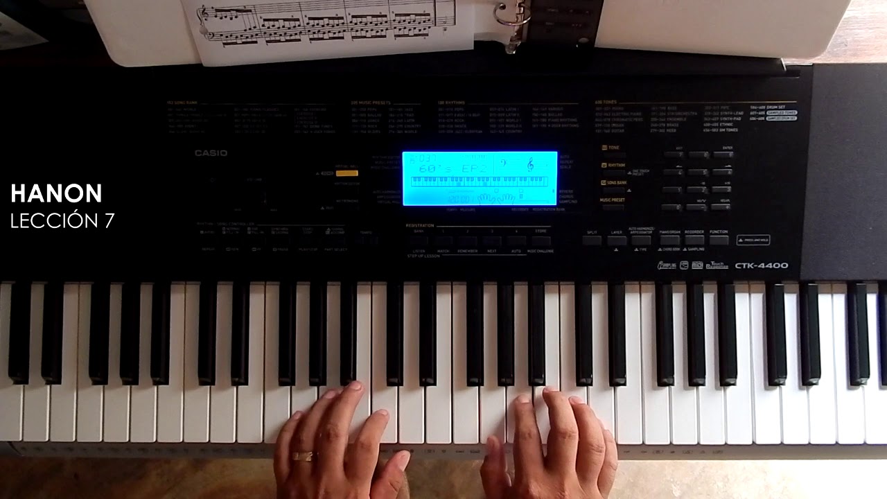 03 Hanon Lección 7 - YouTube