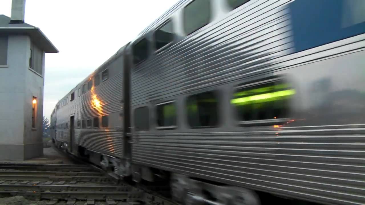 Metra 204 West - Joliet, IL - YouTube
