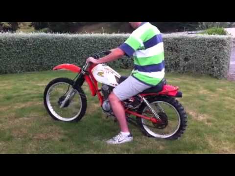1979 Honda XR185 Starting - YouTube