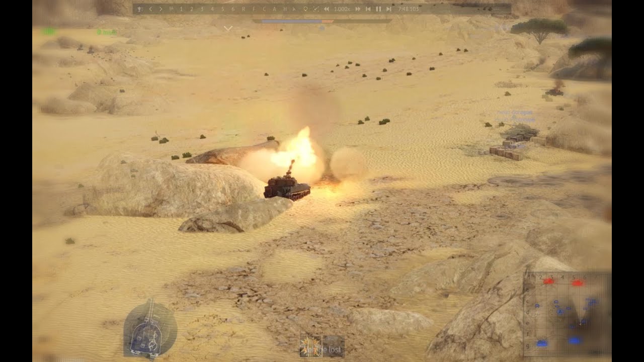 Plane got stock shell-ed|M109G - YouTube