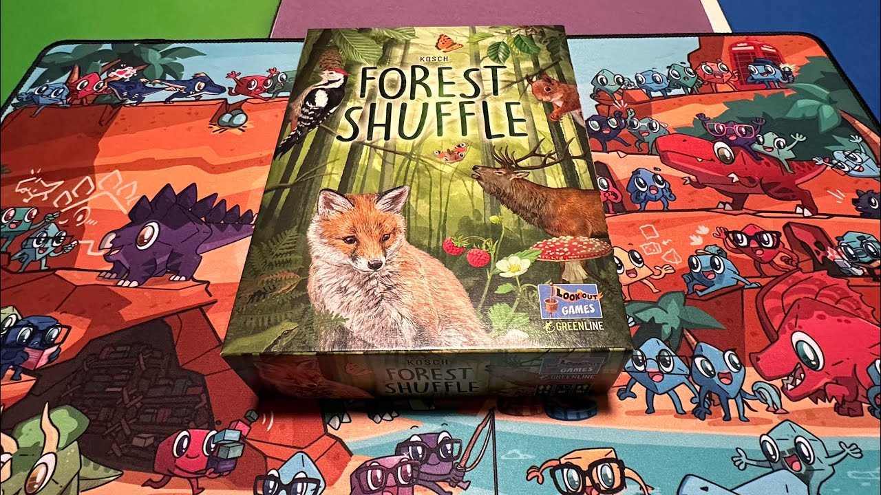 Forest shuffle unboxing - YouTube