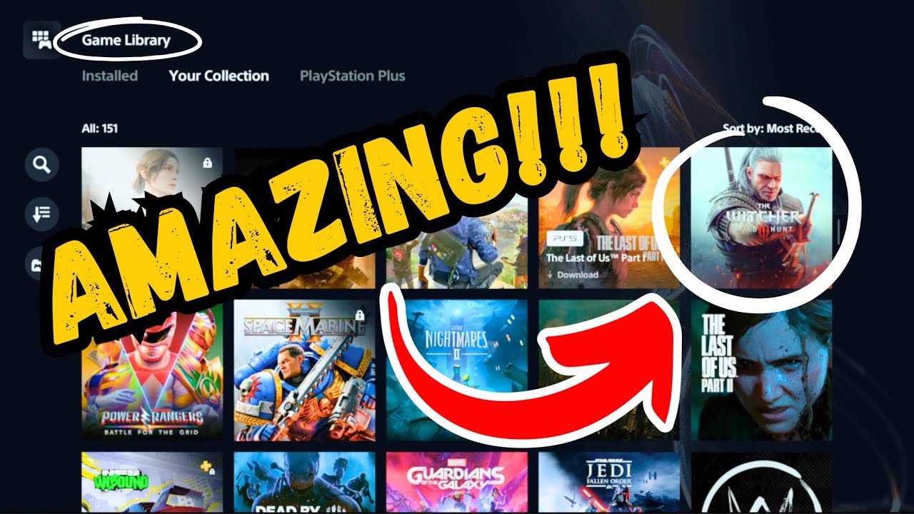 My AMAZING Digital Game Library Collection | PS5 - YouTube