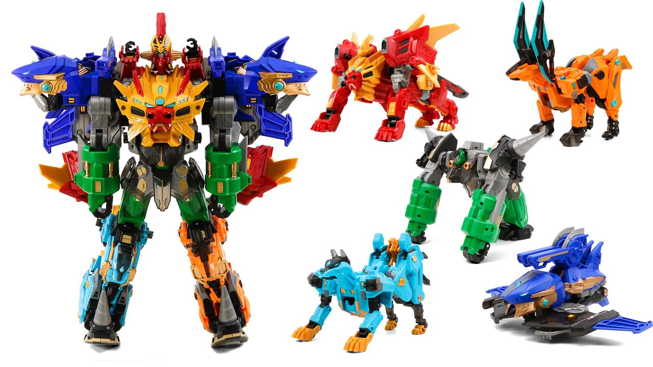 DragonForce3 SuperDX King Of Beasts LeoBot SharkBot DeerBot SiriusBot ...