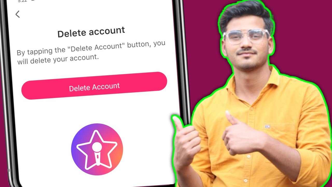how to delete star maker account | star maker account delete kaise kare ...