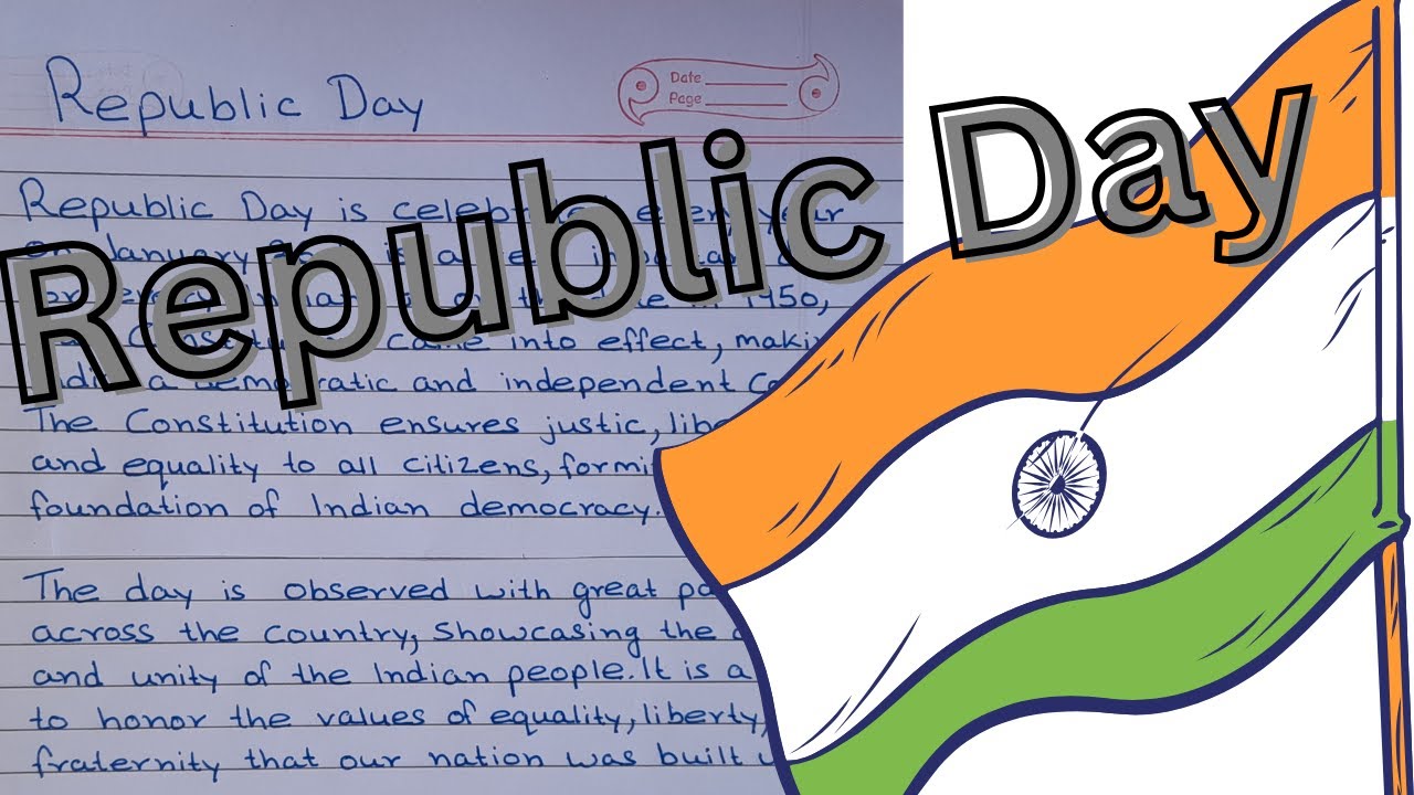 Republic Day Essay | Importance of 26 January | Essays On - YouTube