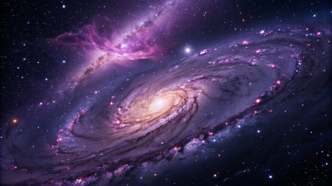 Galactic Harmony: Relax and Work with Cosmic Tunes - YouTube