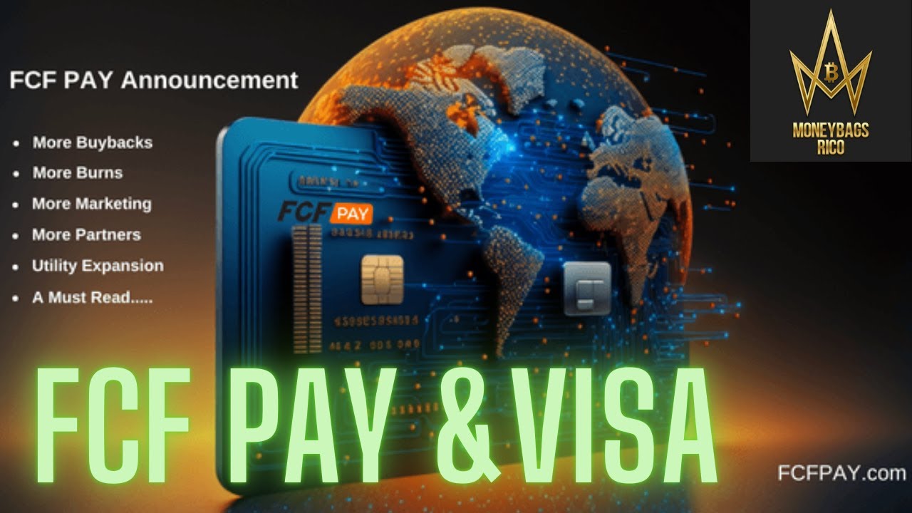 FCF PAY Official Payment Provider VISA | Coin Market Cap - YouTube