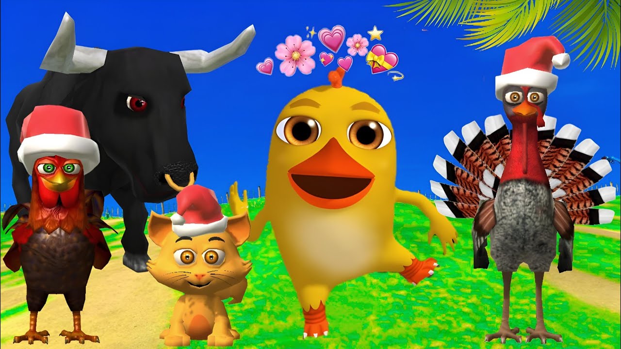 El Pollito pío pío | Los Pollitos dicen pío pío | el Toro y el Tractor ...