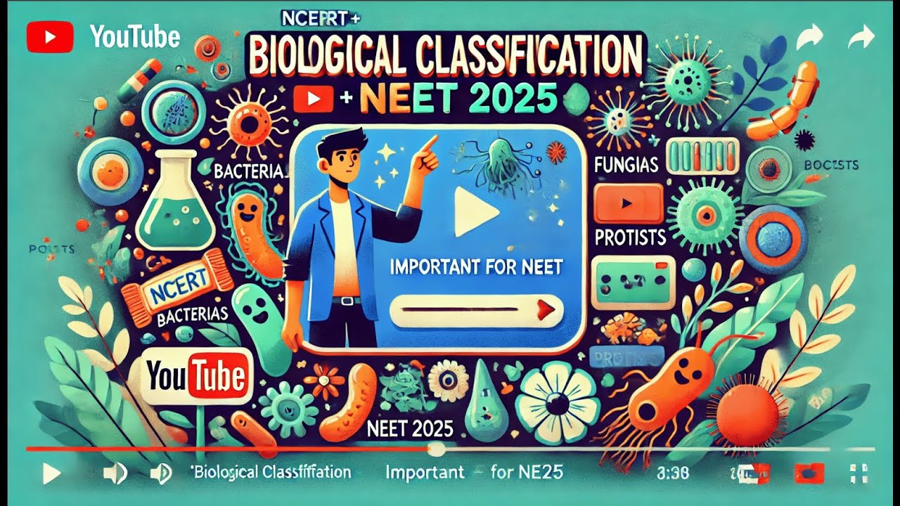 NCERT Line by Line Biological Classification NEET PYQs Explained! - YouTube