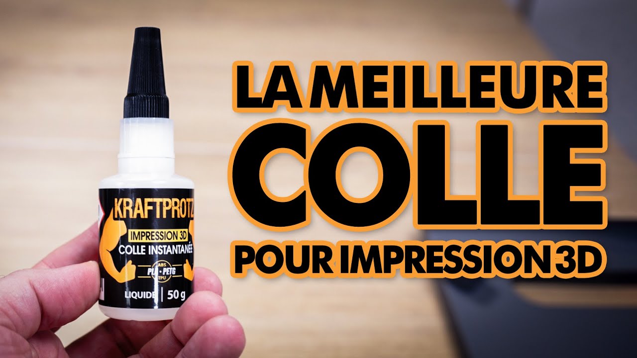 La colle pour vos impressions 3D ! - YouTube