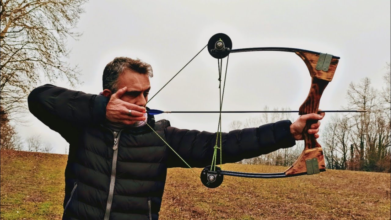 Compact Compound Bow Diy - YouTube