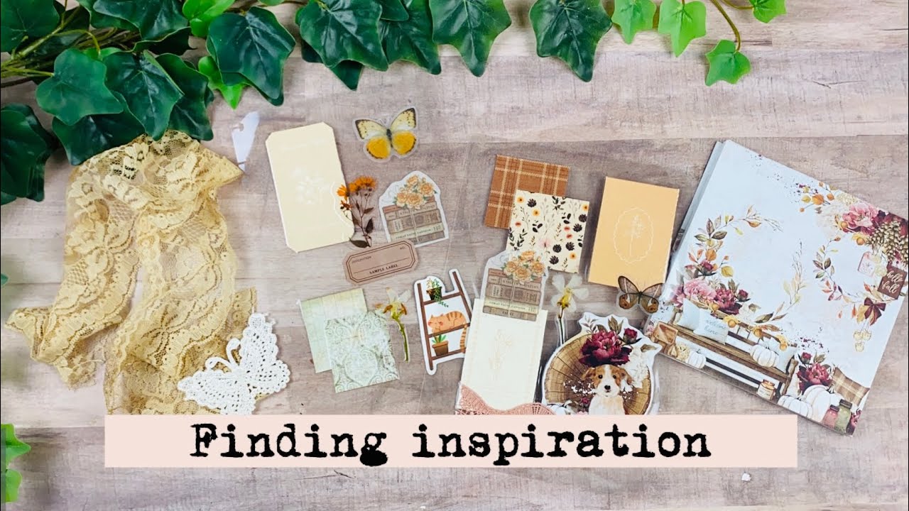 Finding inspiration | making visual boards - YouTube