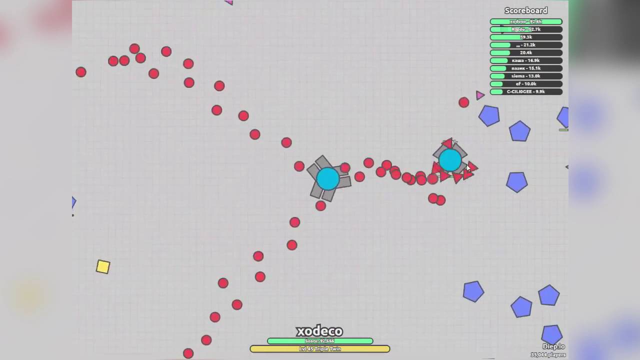 Diep.io | #02 | Triangle | Highscore: 231,000 - YouTube
