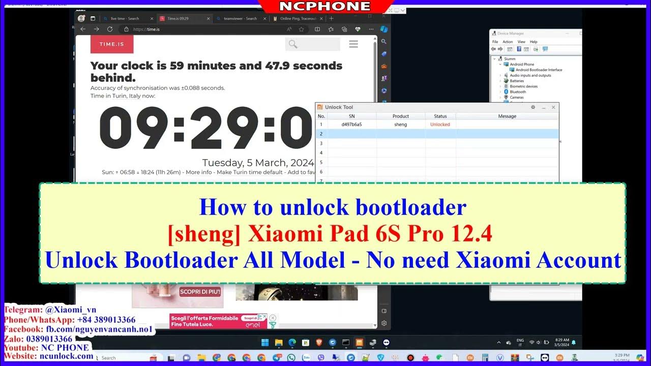 Xiaomi Turbo 3, Xiaomi Pad 6S Pro 12.4 Bootloader Unlock | How to Unlock Bootloader Xiaomi ...