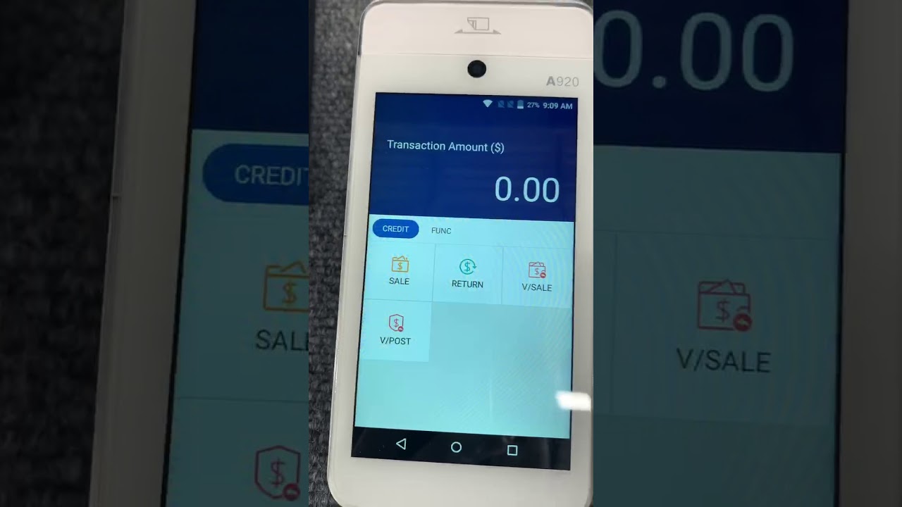 Standalone PAX A920 Basic Operation 基本操作 - YouTube