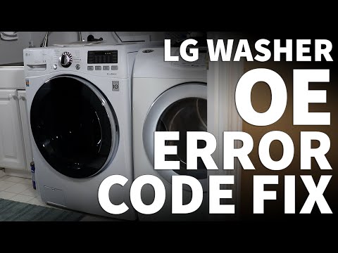 LG Washer OE Error Code | How To Fix It