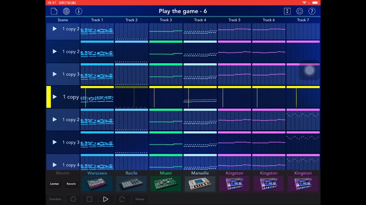 [Korg Gadget] Play the Game（Ver.2） - YouTube