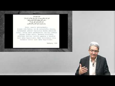 Ramazan ile ilgili ayetler - Prof. Dr. Şadi EREN