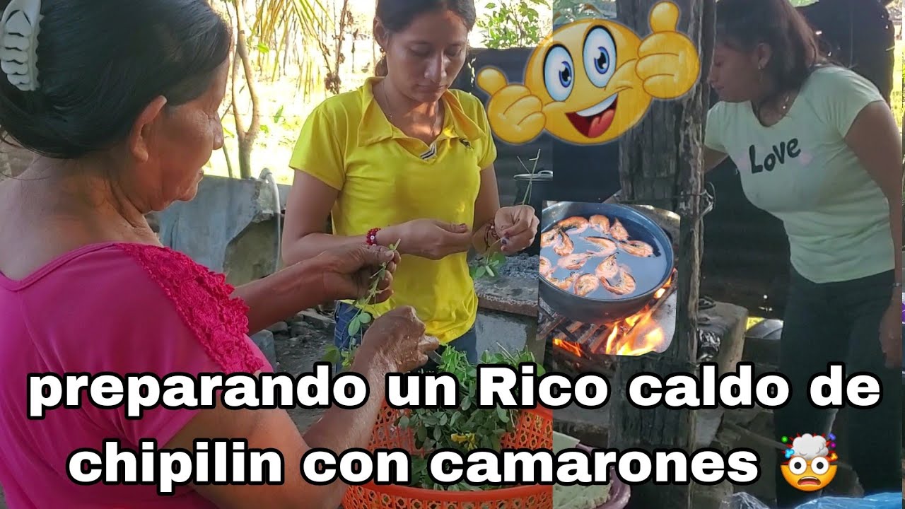 todos muy precupados al aser una deliciosa comida caldo de chipilin con ...