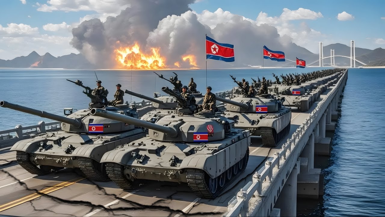 1 MINUTE AGO! 170 North Korean Armored Battle Tanks Destroyed By Elite ...