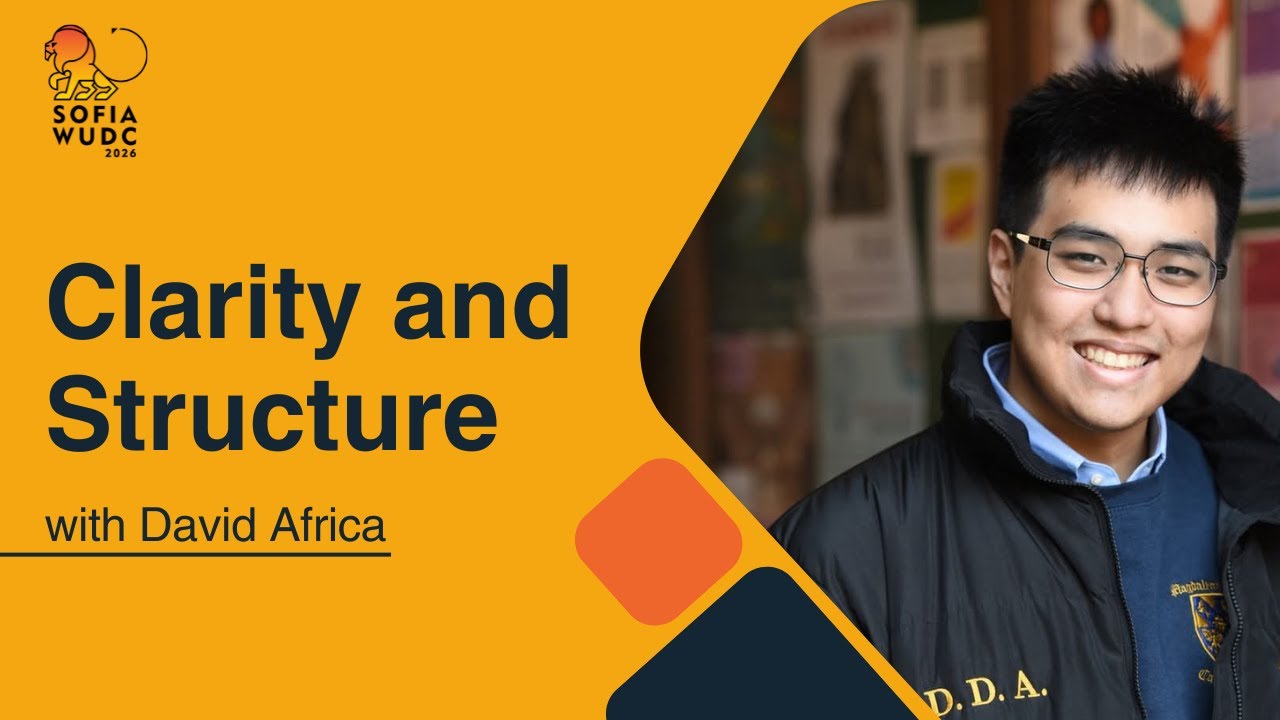 Clarity and Structure With David Africa - YouTube